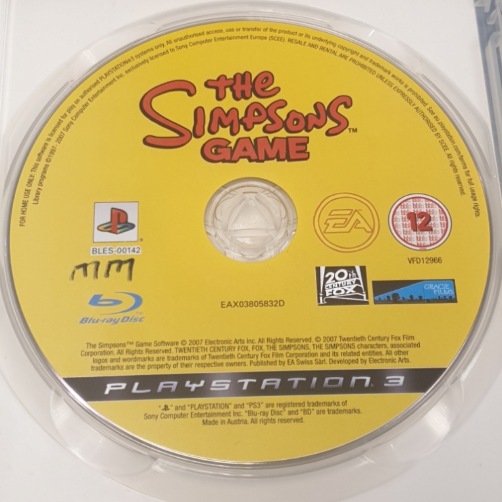 Pre-owned The Simpsons Game Playstation 3 - Own4Less